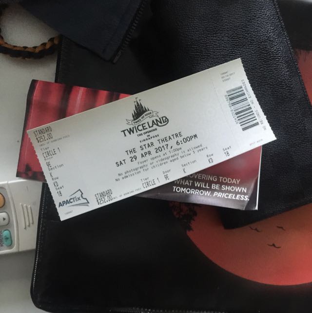Twice Ticket, Tickets & Vouchers, Event Tickets on Carousell