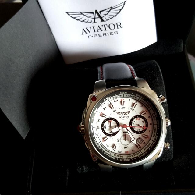 Aviator World Time Chronograph F-Series collection, Luxury, Watches on ...