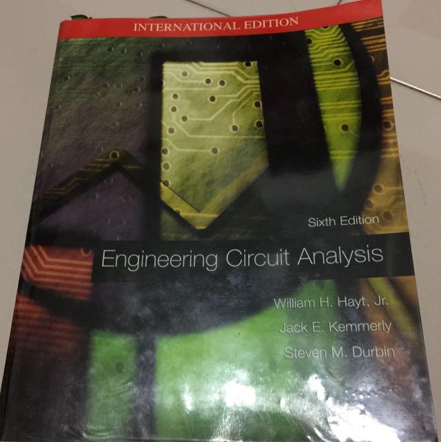 Engineering Circuit Analysis (Sixth Edition), Hobbies & Toys, Books ...