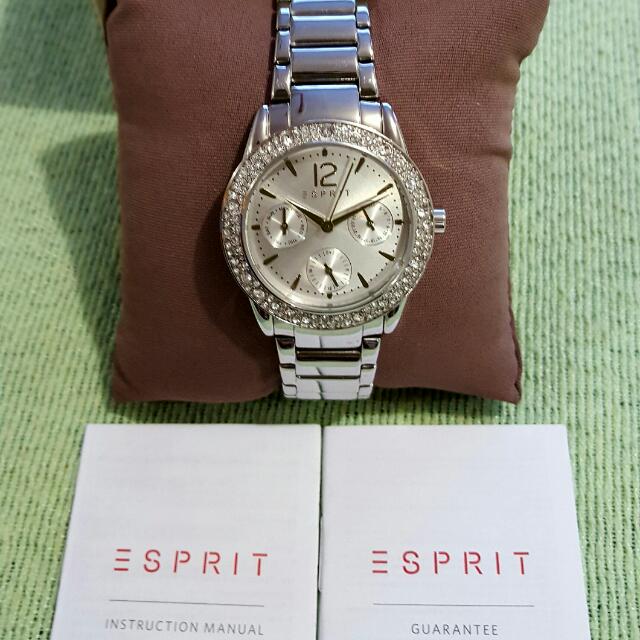 Genuine Esprit Watch Single Tone, Women's Fashion, Watches ...