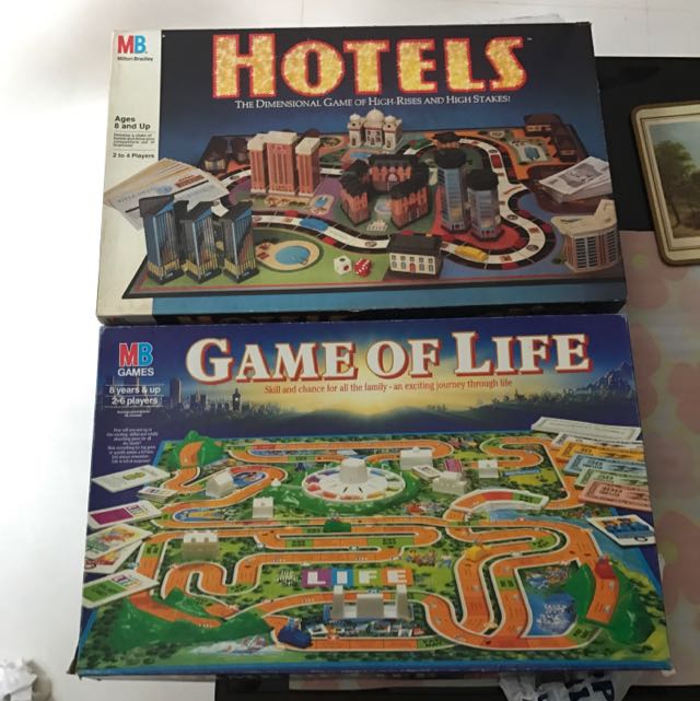 Hotels Game Of Life Board Game Boardgame Games, Hobbies & Toys, Toys ...