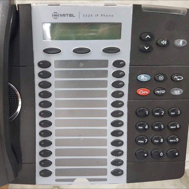 Mitel IP Phone 5324 | 3300 CXi II Controller | Brother Printer MFC ...