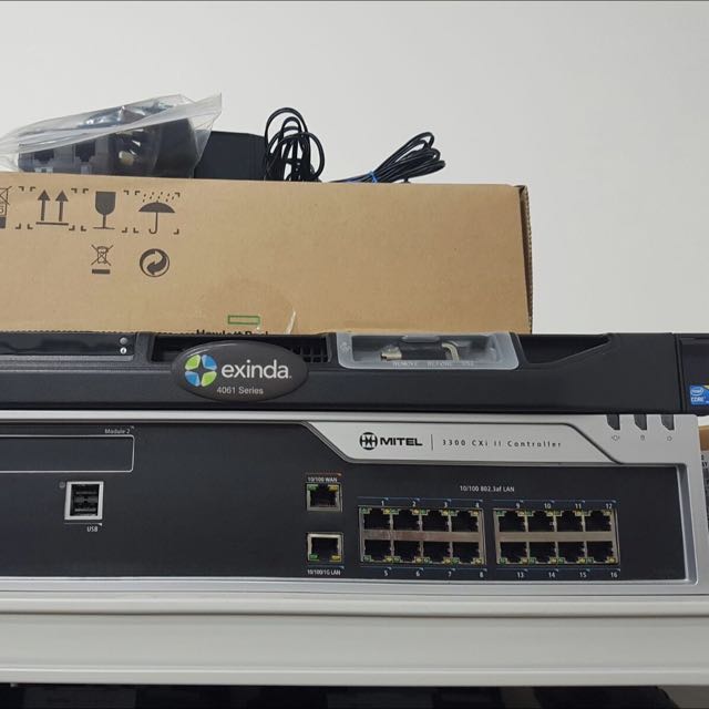 Mitel IP Phone 5324 | 3300 CXi II Controller | Brother Printer MFC ...