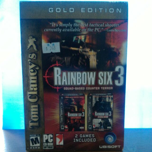 [PC GAME] Tom Clancy's Rainbow Six 3 GOLD EDITION, Video Gaming, Video ...