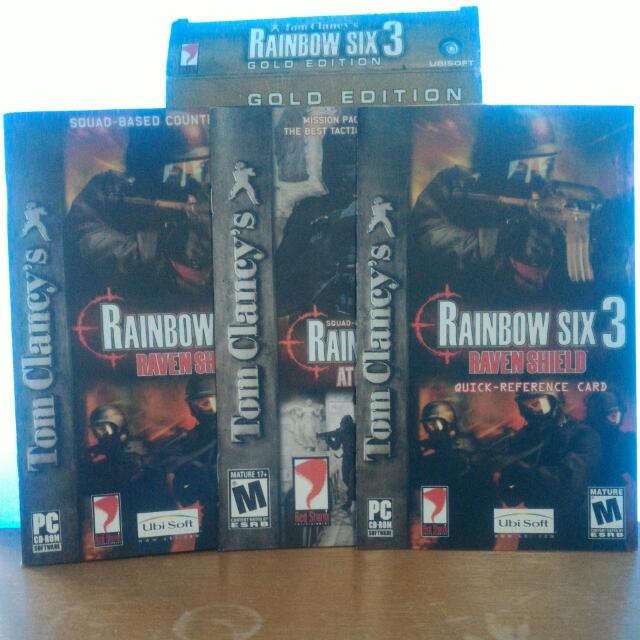 [PC GAME] Tom Clancy's Rainbow Six 3 GOLD EDITION, Video Gaming, Video ...