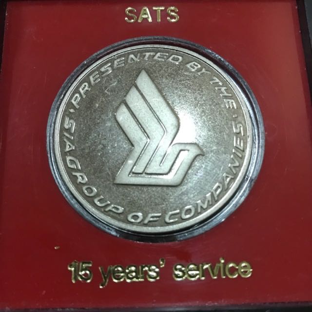 SIA 15 Years Long Service Award, Hobbies & Toys, Memorabilia ...