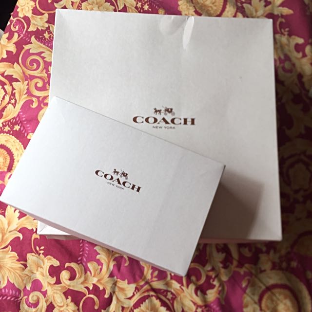 Coach Box (Small), Women's Fashion, Jewelry & Organisers, Accessory ...