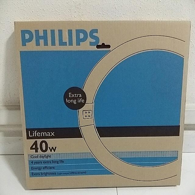 Philips Lifemax - 40W Tubelight circular, Furniture & Home Living ...