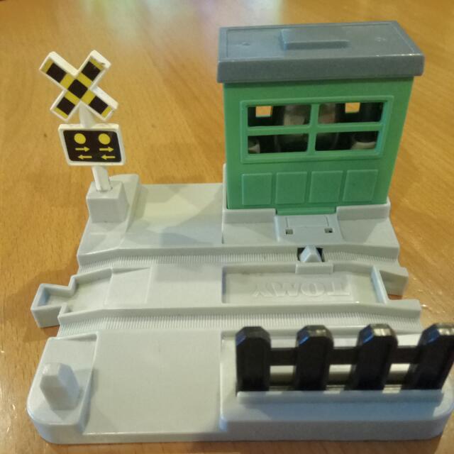 Tomy Plarail Railroad Crossing, Hobbies & Toys, Toys & Games on Carousell