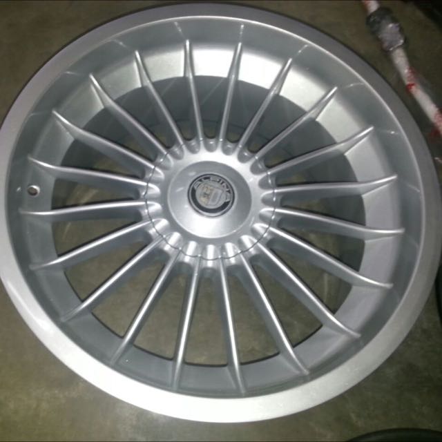 18 " Bmw Alpina Stagged Rims E39 /E34 /E60, Auto Accessories on Carousell