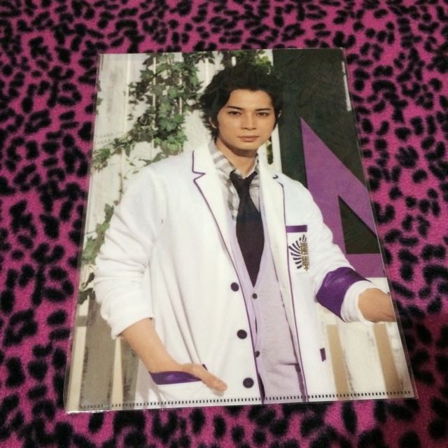 Arashi Matsumoto Jun Clear File, Hobbies & Toys, Collectibles ...