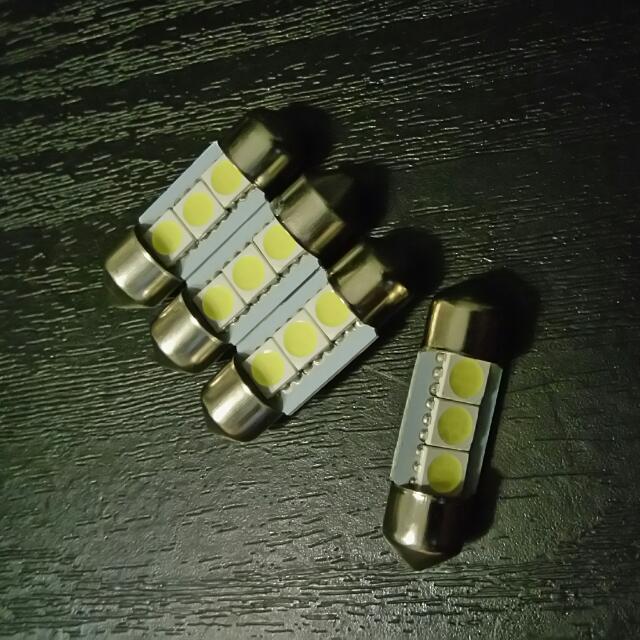 car LED Dome map bulb light, Car Parts & Accessories on Carousell