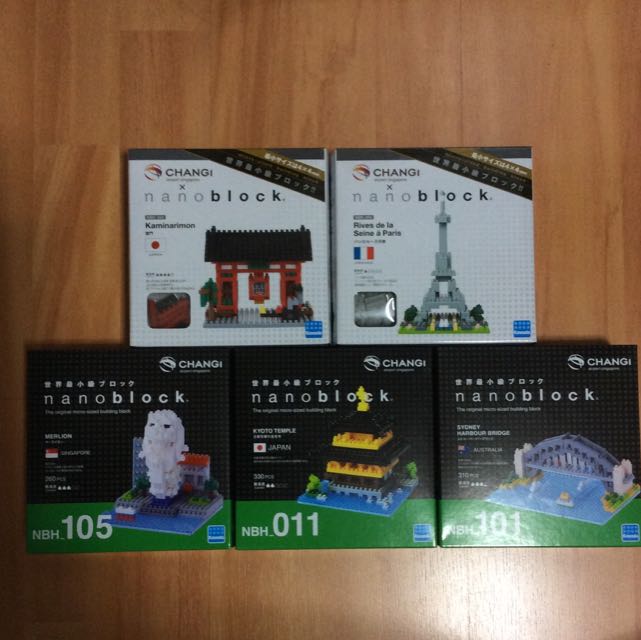 Changi Airport Nanoblock, Hobbies & Toys, Toys & Games on Carousell