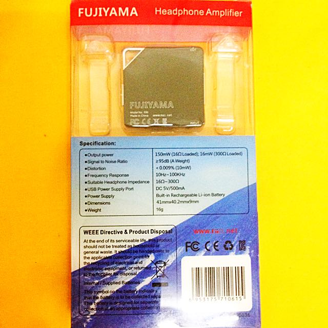 FiiO E6 Headphone Amplifier, Audio, Headphones & Headsets on Carousell