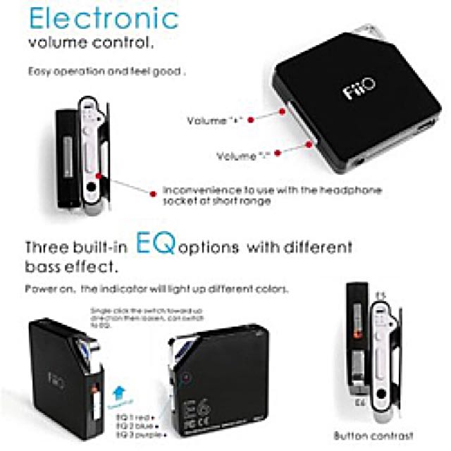 FiiO E6 Headphone Amplifier, Audio, Headphones & Headsets on Carousell