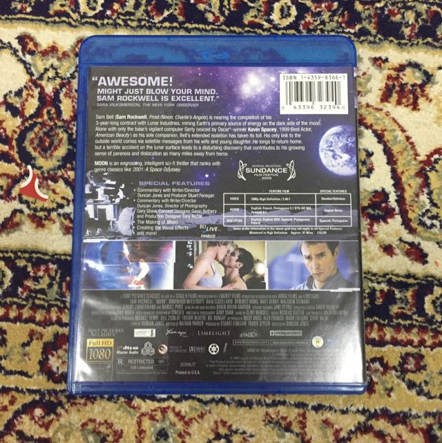 Moon Blu Ray, Hobbies & Toys, Music & Media, CDs & DVDs on Carousell