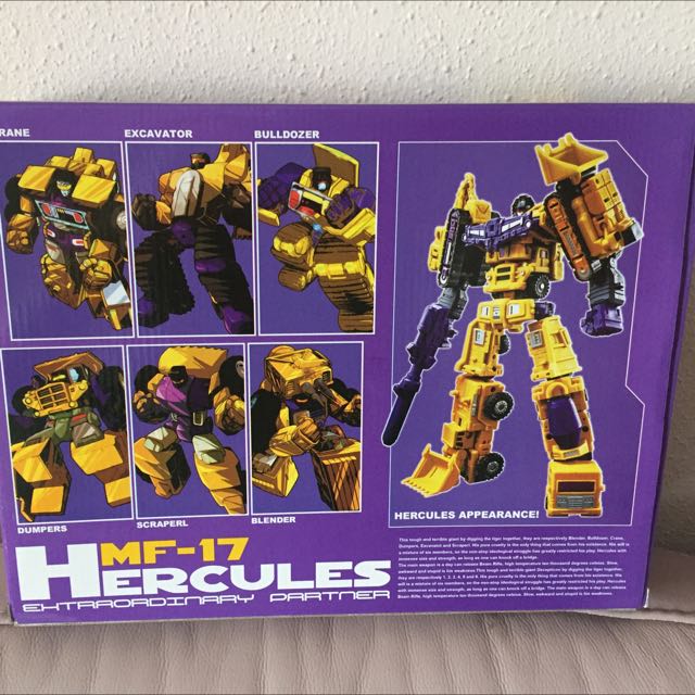 Transformers MechFanToys KO DX9 Hulkie Devastator Legends Scale G2 ...