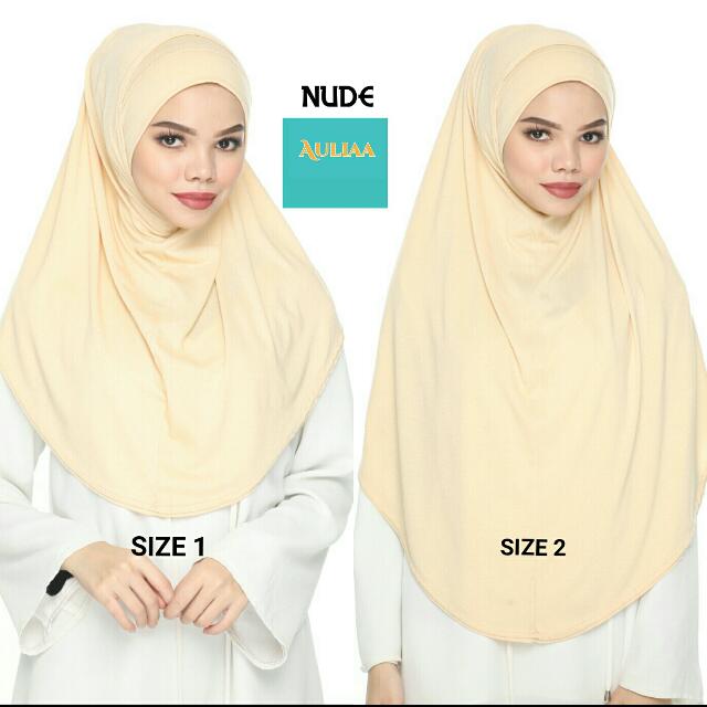 Tudung Instant Syria ( Ask For Size Chart), Women's Fashion, Muslimah ...