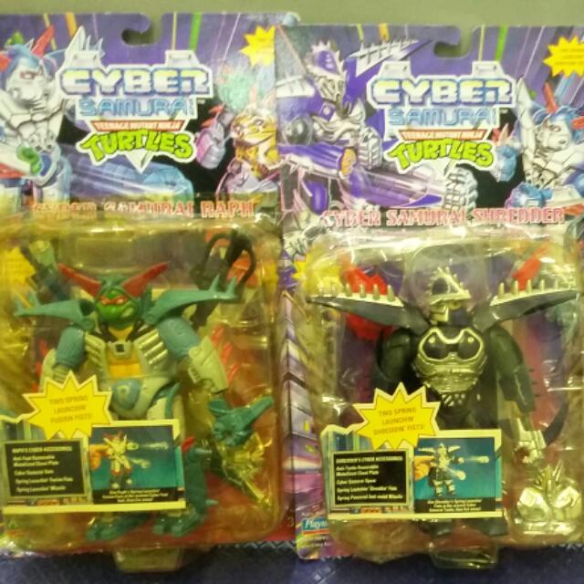 Cyber Samurai Teenage Mutant Ninja Turtles Action Figures - Raph ...