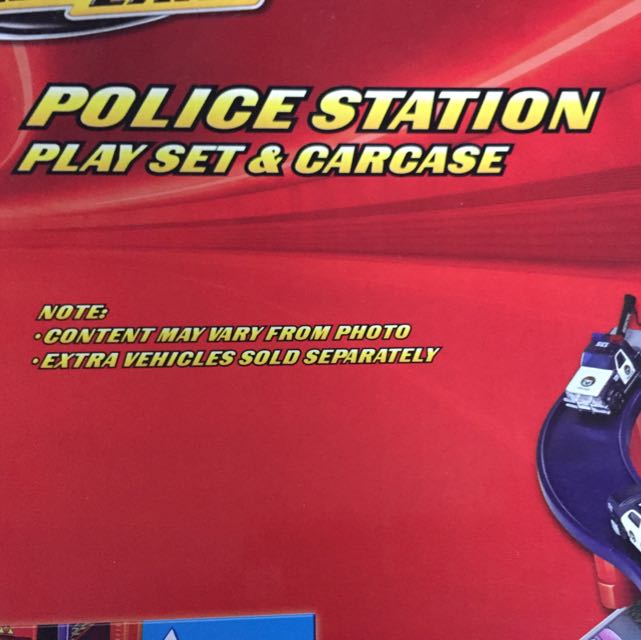 Fast Lane Police Station Play Set & Car Case, Hobbies & Toys, Toys ...