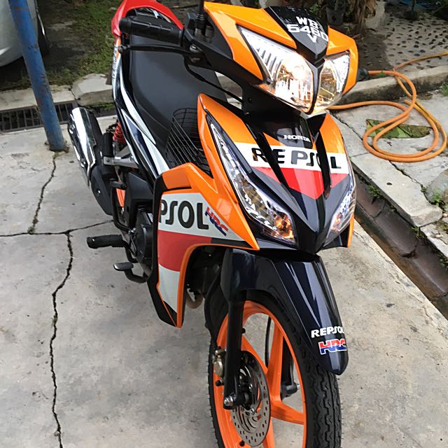 Honda Wave Dash R Repsol 110, Motorbikes on Carousell