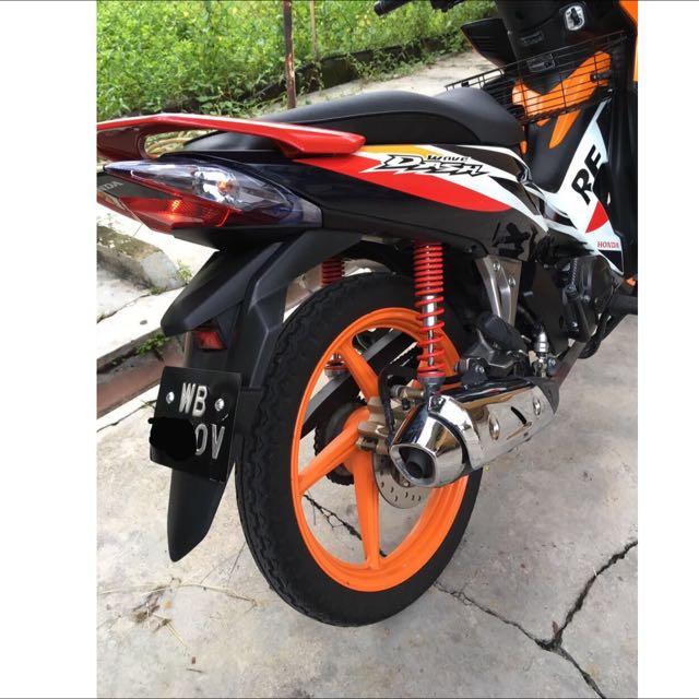 Honda Wave Dash R Repsol 110, Motorbikes on Carousell