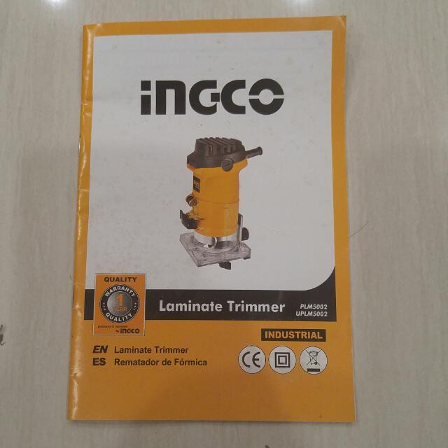 Ingco Laminate Trimmer, Furniture & Home Living, Bathroom & Kitchen ...