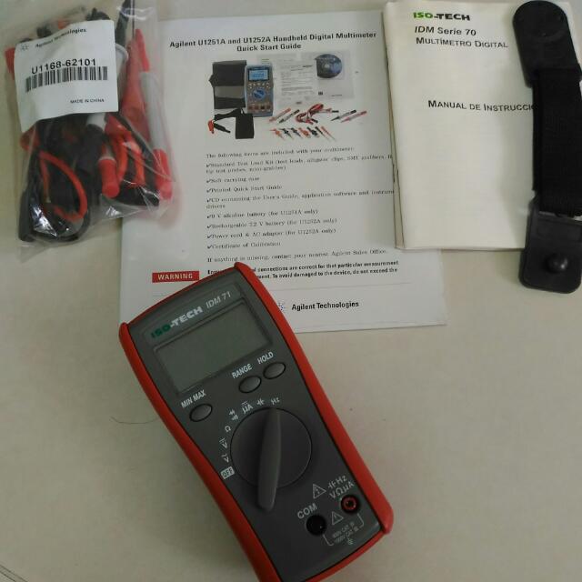 ISO-TECH IDM 71, TV & Home Appliances, TV & Entertainment, Media ...