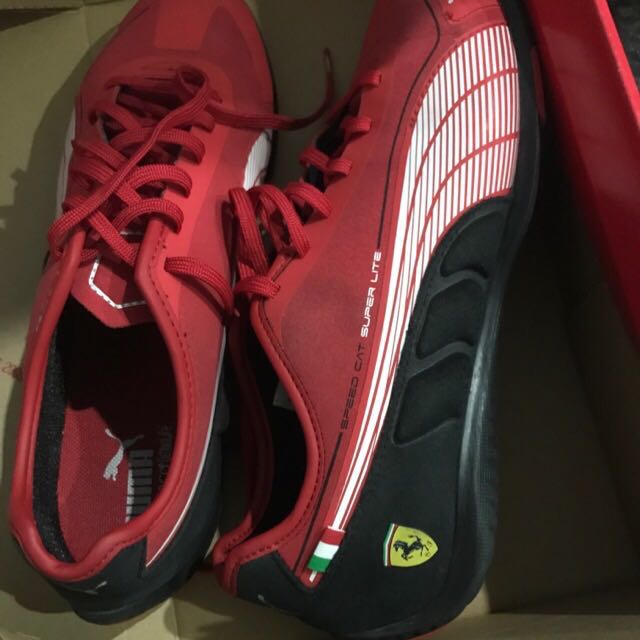 Red Puma Speed Cat Super Lite, Men's Fashion, Footwear, Sneakers on ...