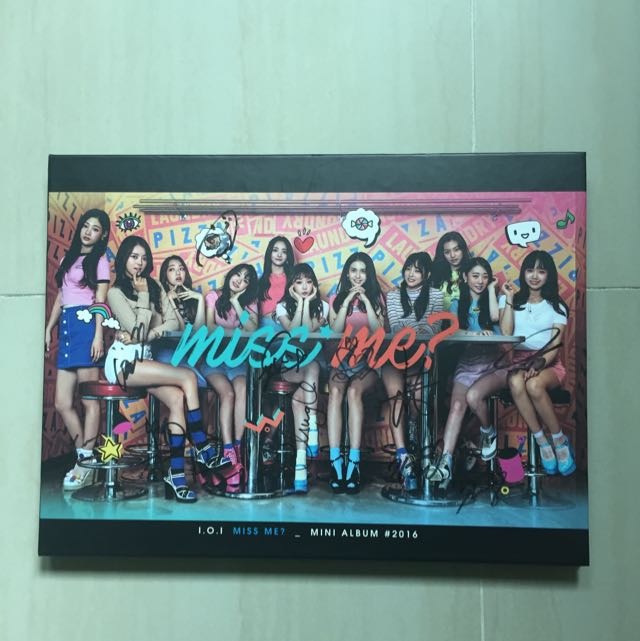 [SIGNED] IOI 'Miss Me?' Album, Hobbies & Toys, Memorabilia & Collectibles, K-Wave on Carousell