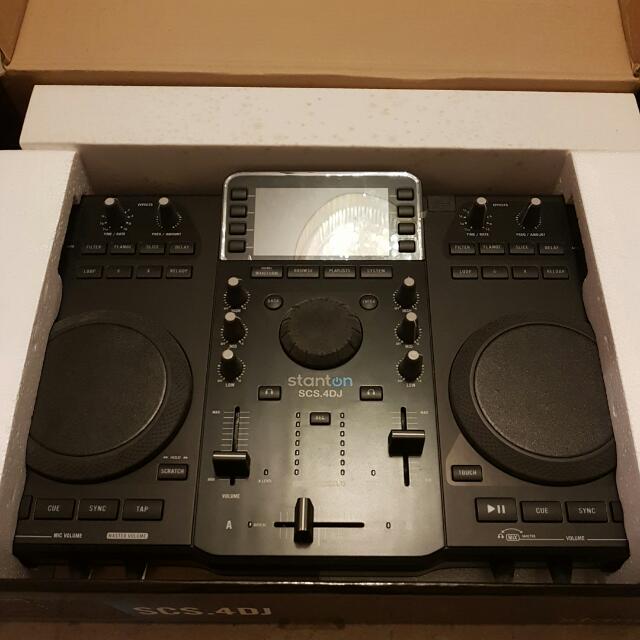 Stanton SCS. 4DJ Dj Controller, Hobbies & Toys, Music & Media, Musical ...