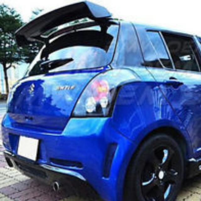 Suzuki swift sport monster spoiler, Car Accessories on Carousell