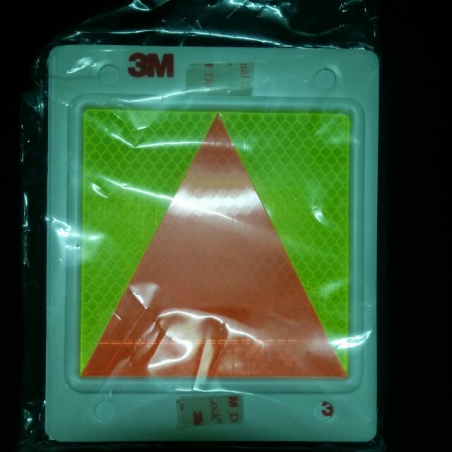 3M P plate, Car Accessories on Carousell