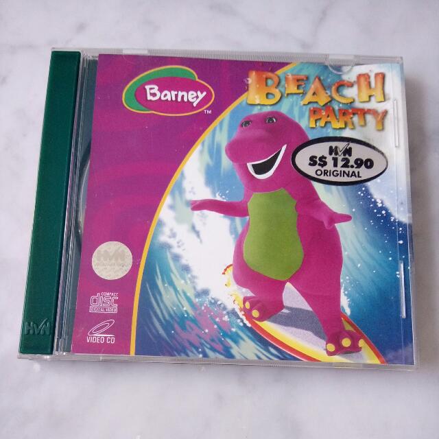 Barney Beach Party Vcd Hobbies And Toys Music And Media Cds And Dvds On