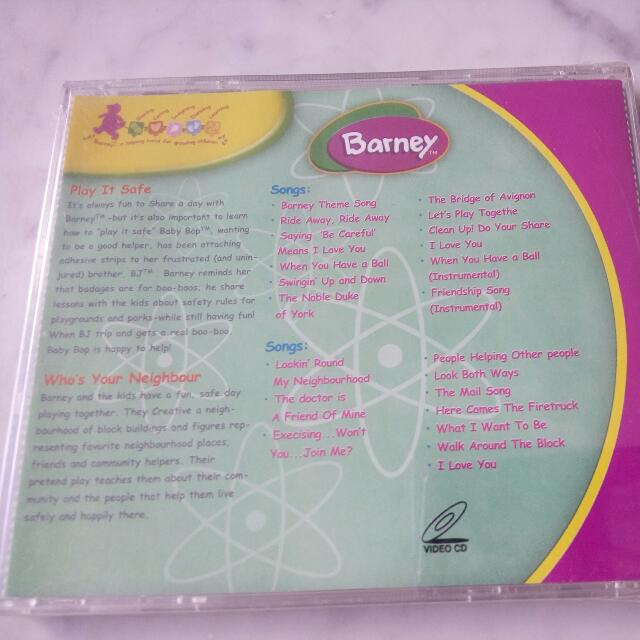 Barney Fun Ways To Stay Safe VCD, Hobbies & Toys, Music & Media, CDs ...