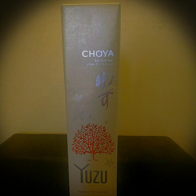 Choya Japanese Yuzu Citrus Fruit Liqueur on Carousell