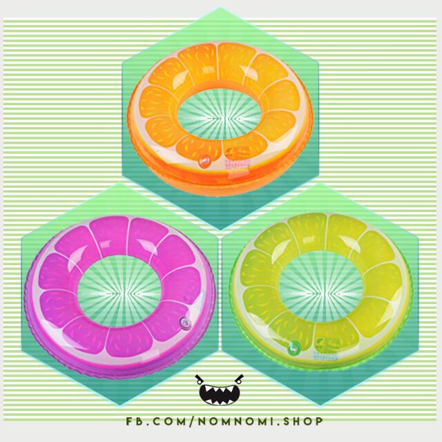 Citrus Fruit Inflatable Adult Floaters/Salbabida/Swim Ring Beach Summer ...