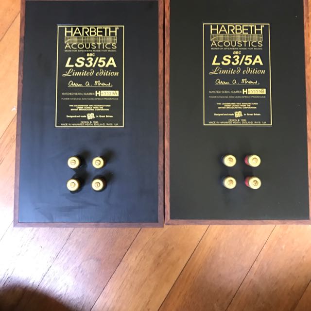 Harbeth LS3/5A Limited Edition Matched Pair Speaker, Audio, Soundbars, Speakers & Amplifiers on ...