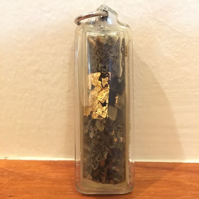 LP Inn, Wat Nong Mek - Superb Strong Charming Snake Skin Takrut With ...