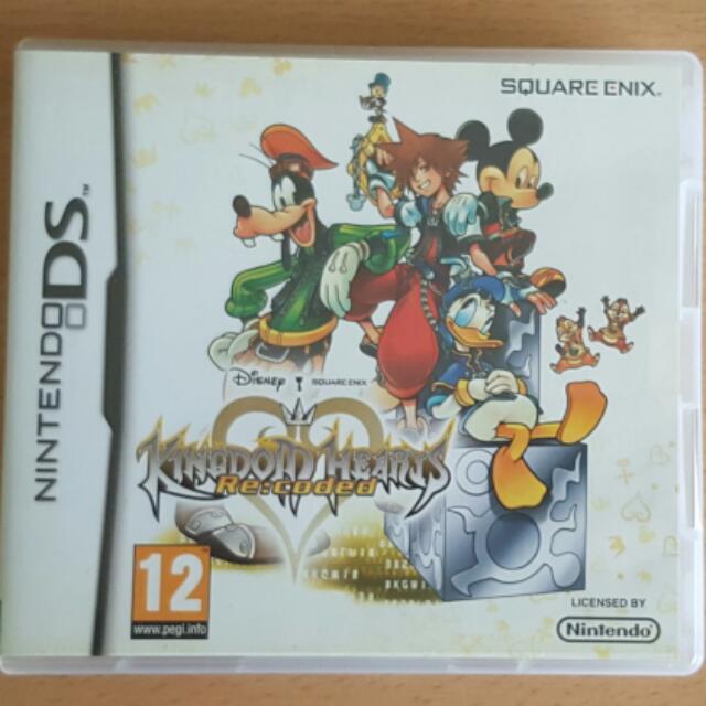 NDS/3DS - Kingdom Hearts Re:coded, Video Gaming, Video Games, Nintendo ...