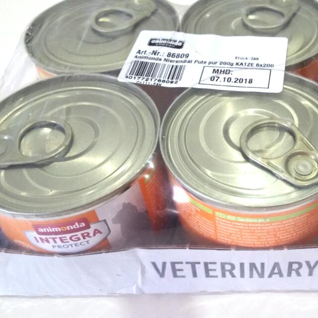 Renal Cat Food - Integra Protect Renal (Turkey), 200g for CKD Cats (No ...