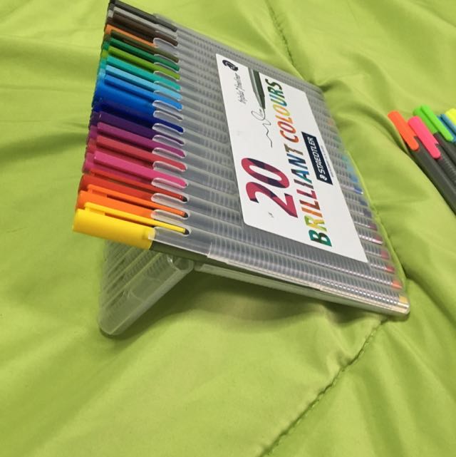 STAEDTLER TRIPLUS FINELINER - 20, Hobbies & Toys, Stationery & Craft ...