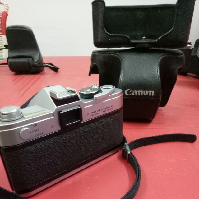 Vintage Canon Fx, Photography, Cameras on Carousell