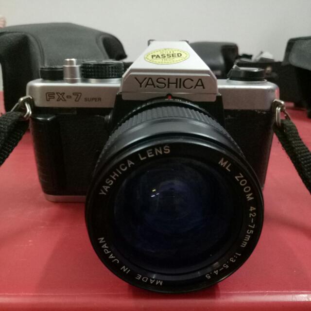 Vintage Yashica Fx7, Photography, Cameras on Carousell