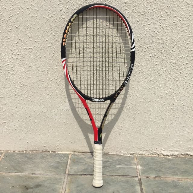 Tennis Racket Wilson BLX Six.One Tour, Sports Equipment, Sports & Games ...
