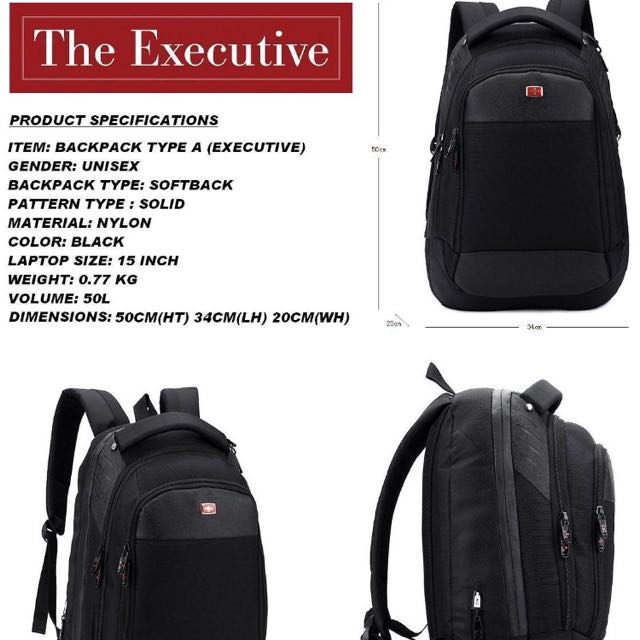 Brand New SWISS Laptop Travel backpack, Sports Equipment, Hiking ...