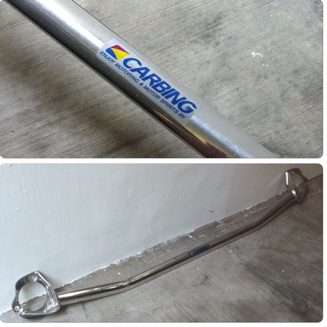 *CARBING* Aluminum Top Strut Bar - Civic Type R "FD2R", Car Accessories ...
