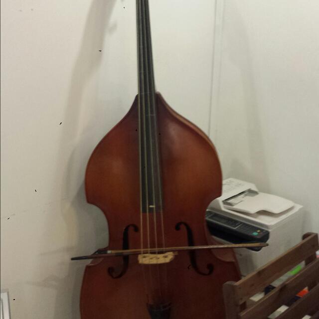 Double Bass, Hobbies & Toys, Music & Media, Musical Instruments on ...