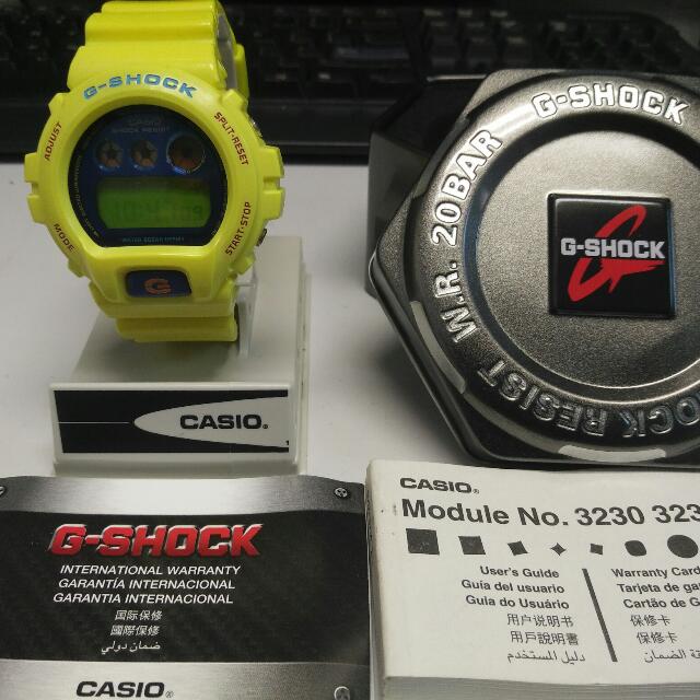 Gshock DW6900 PL-9 A.k.a ROSSI 46, Men's Fashion, Watches & Accessories ...
