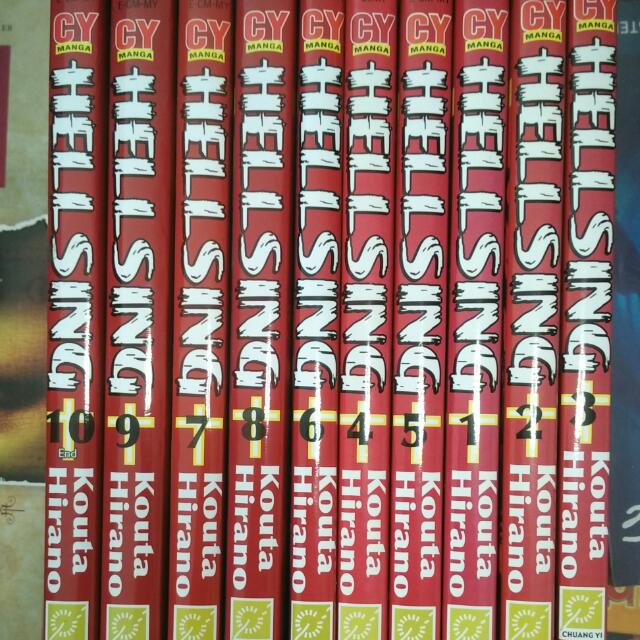 Hellsing English Version Full Set, Hobbies & Toys, Memorabilia ...